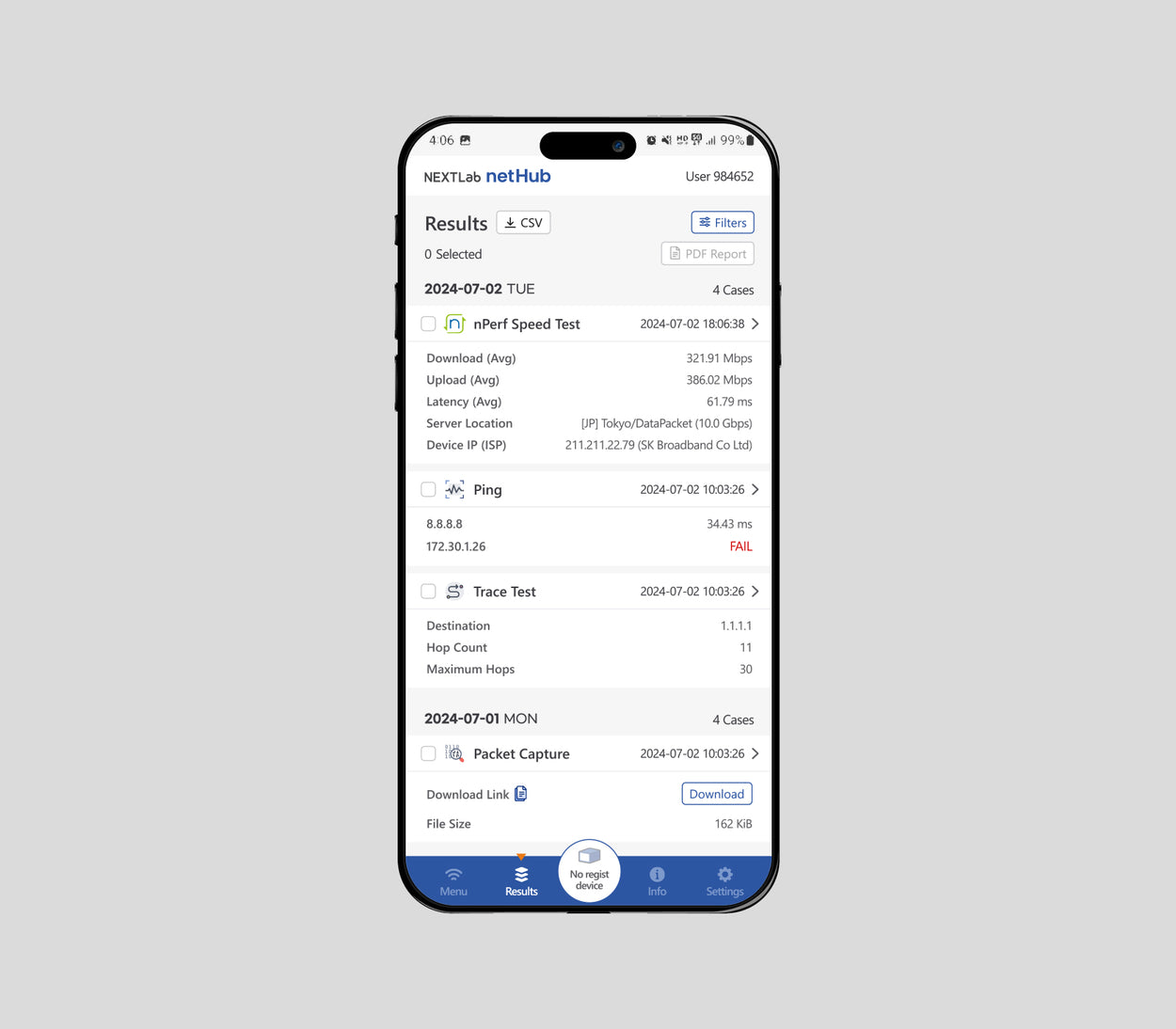 Features – NEXTLab netMeter